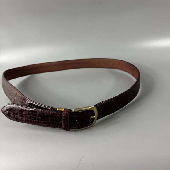 Boyd's | Accessories | Cale Boyss 2885 Genuine Lizard Leather Belt Size ...
